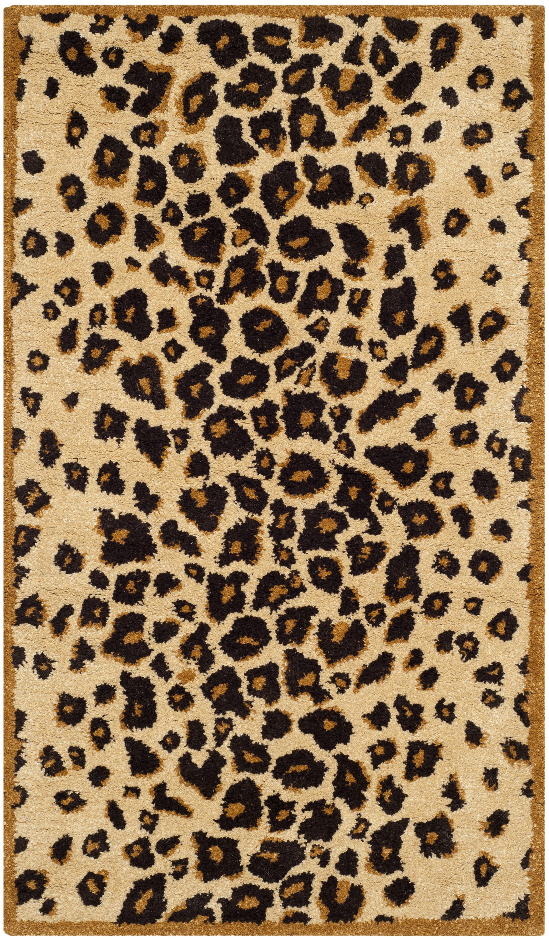 SAFAVIEH Martha Stewart Kalahari Spotted Area Rug, Teak, 9'6" x 13'6 ...