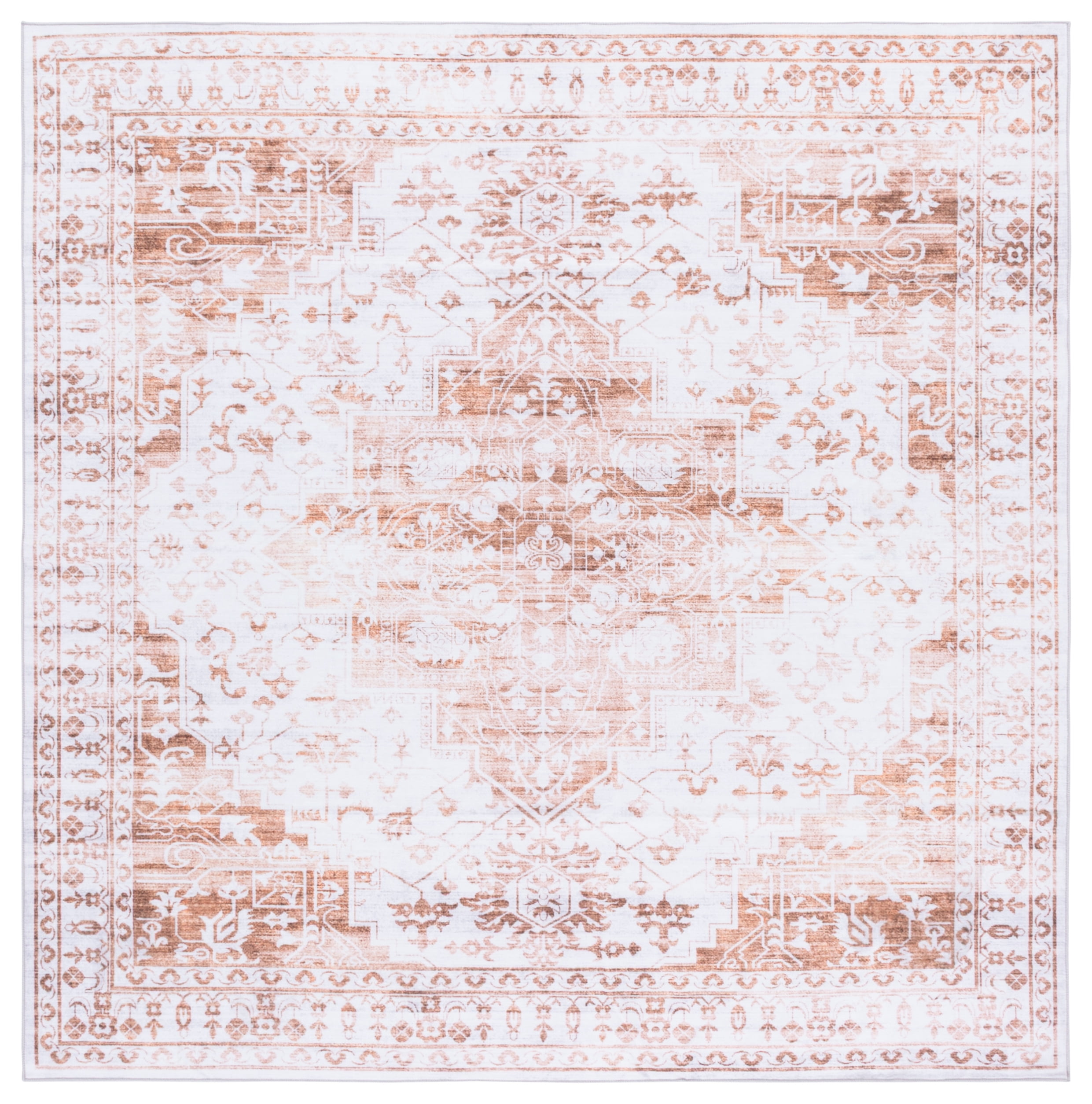 SAFAVIEH Martha Stewart Kiana Medallion Machine Washable Area Rug ...
