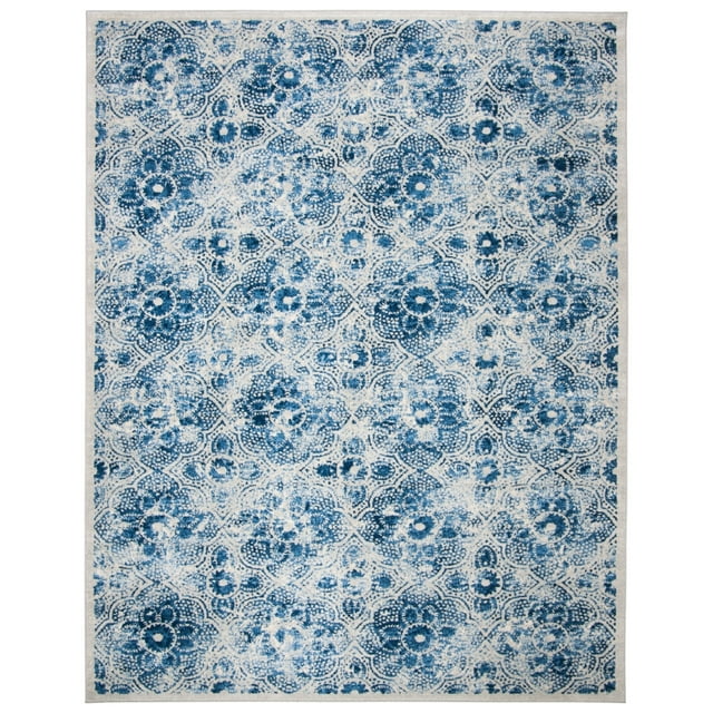 SAFAVIEH Martha Stewart MSR2862D Cream / Blue Rug - Walmart.com