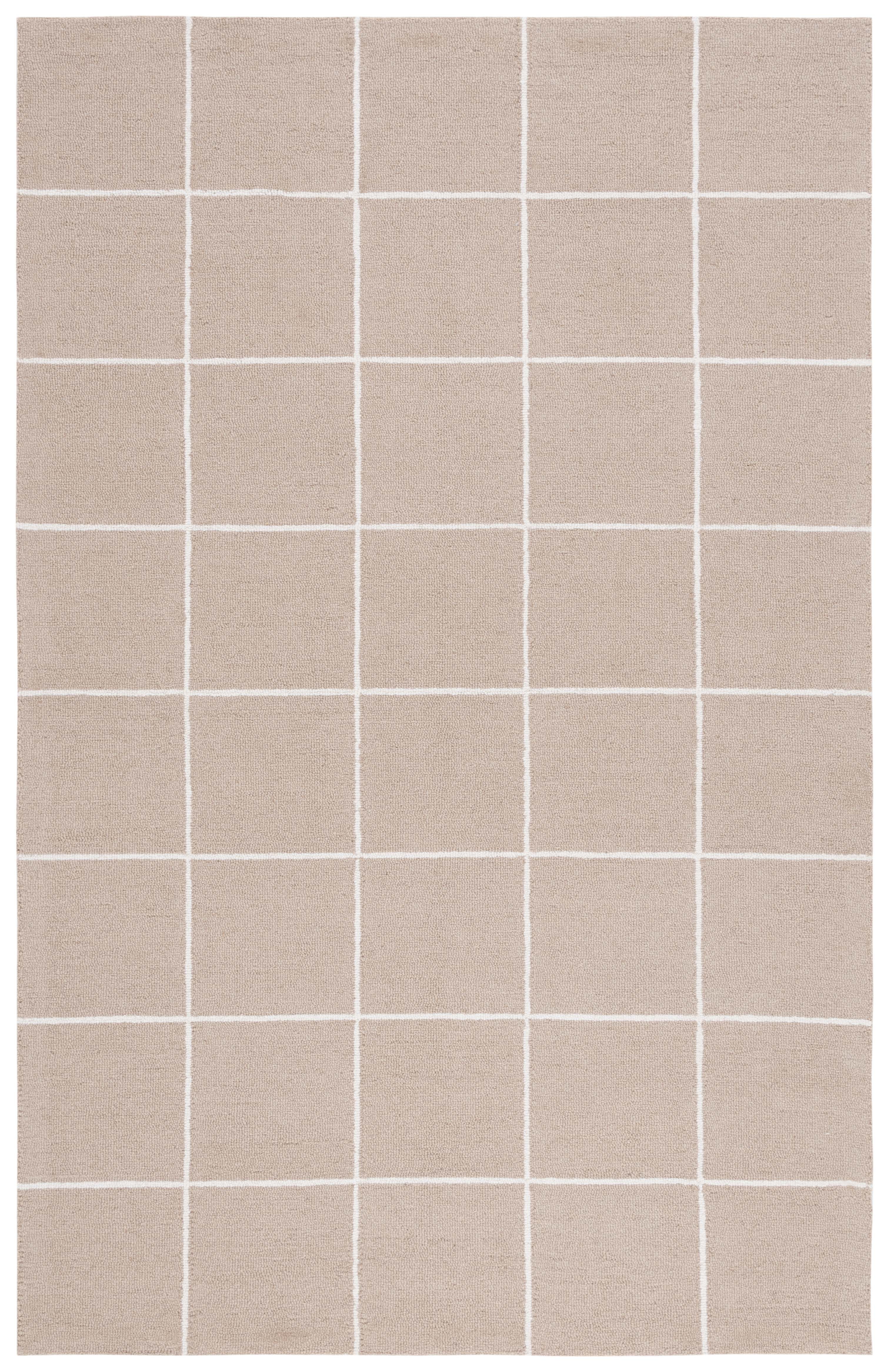 SAFAVIEH Martha Stewart Micro Loop Area Rug, Beige/Ivory, 8' x 10 ...