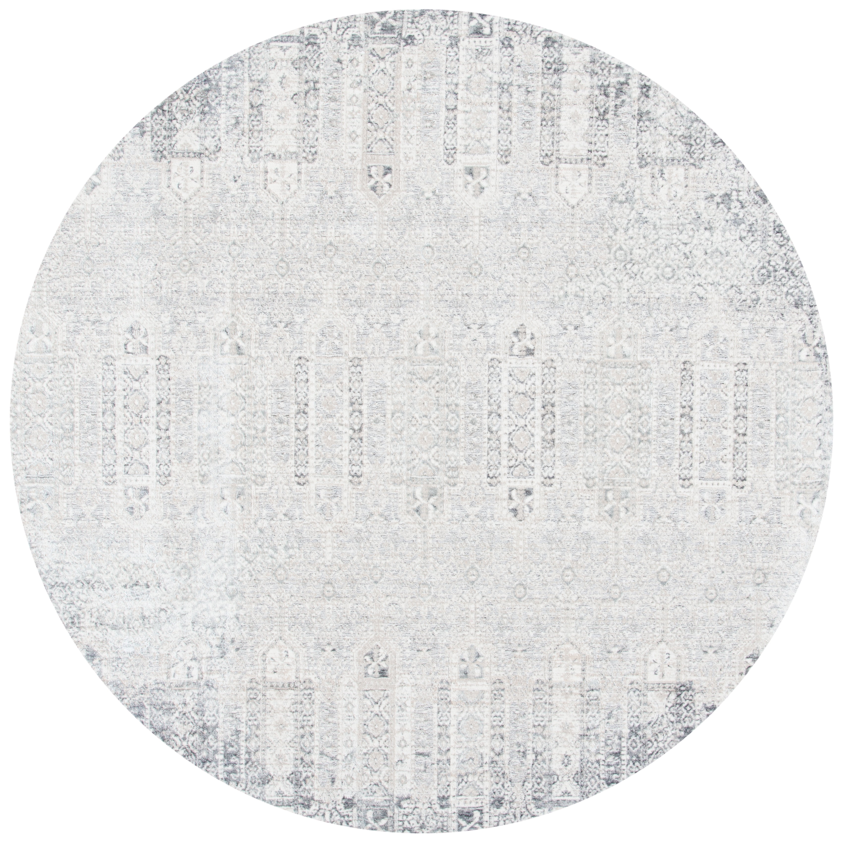 SAFAVIEH Martha Stewart Sabrina Penelope Distressed Area Rug, Grey/Grey ...