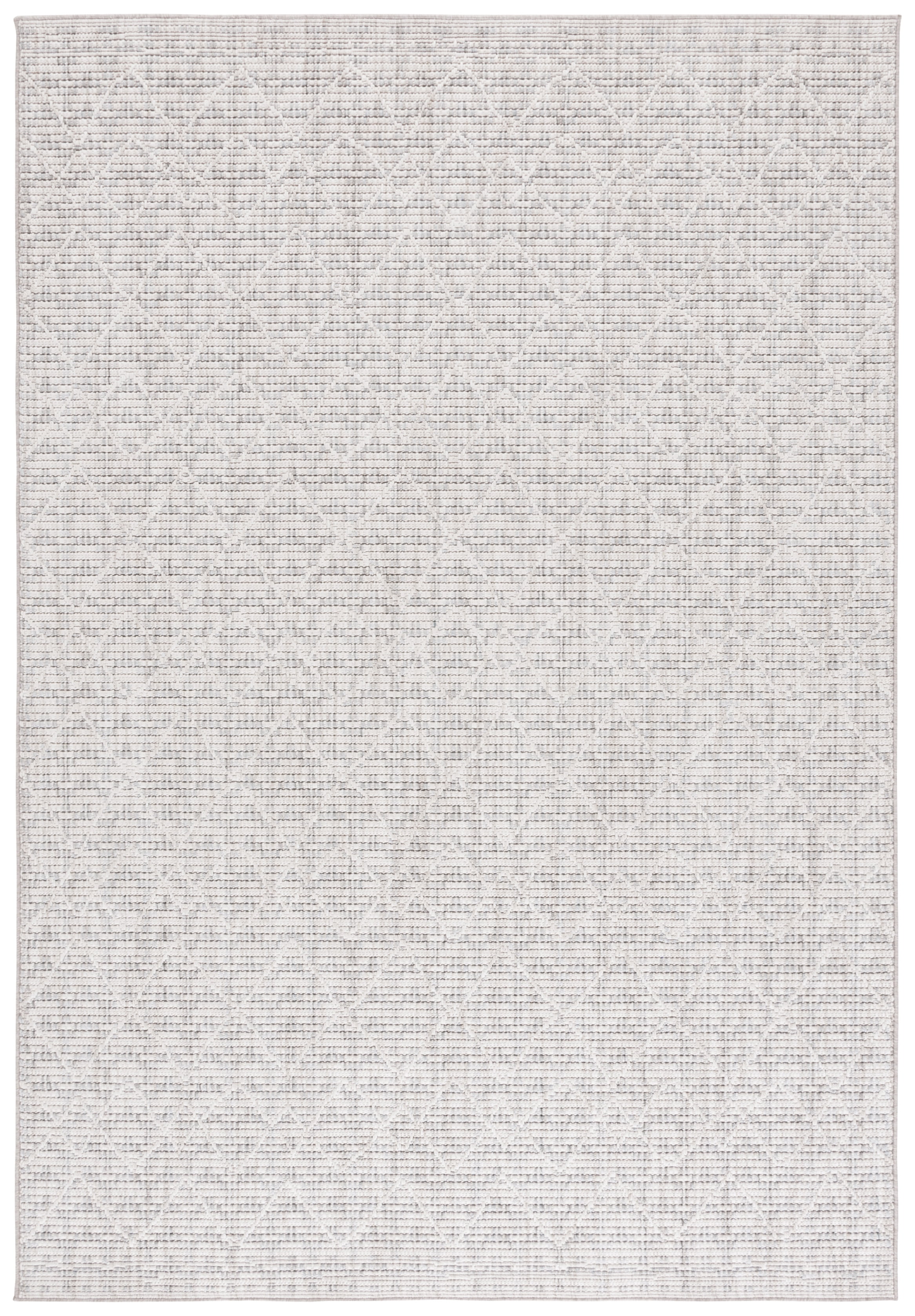 SAFAVIEH Martha Stewart Serenity Dusko Solid Area Rug, Beige/Grey, 9' x ...