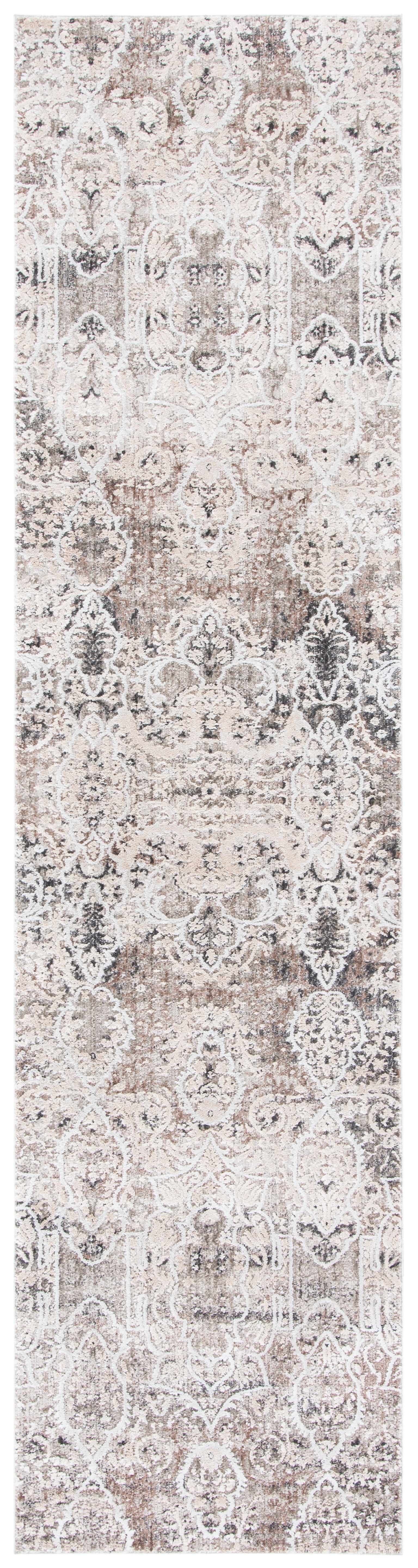 SAFAVIEH Mayflower Embla Medallion Runner Rug, Beige/Grey, 2'2" x 9 ...