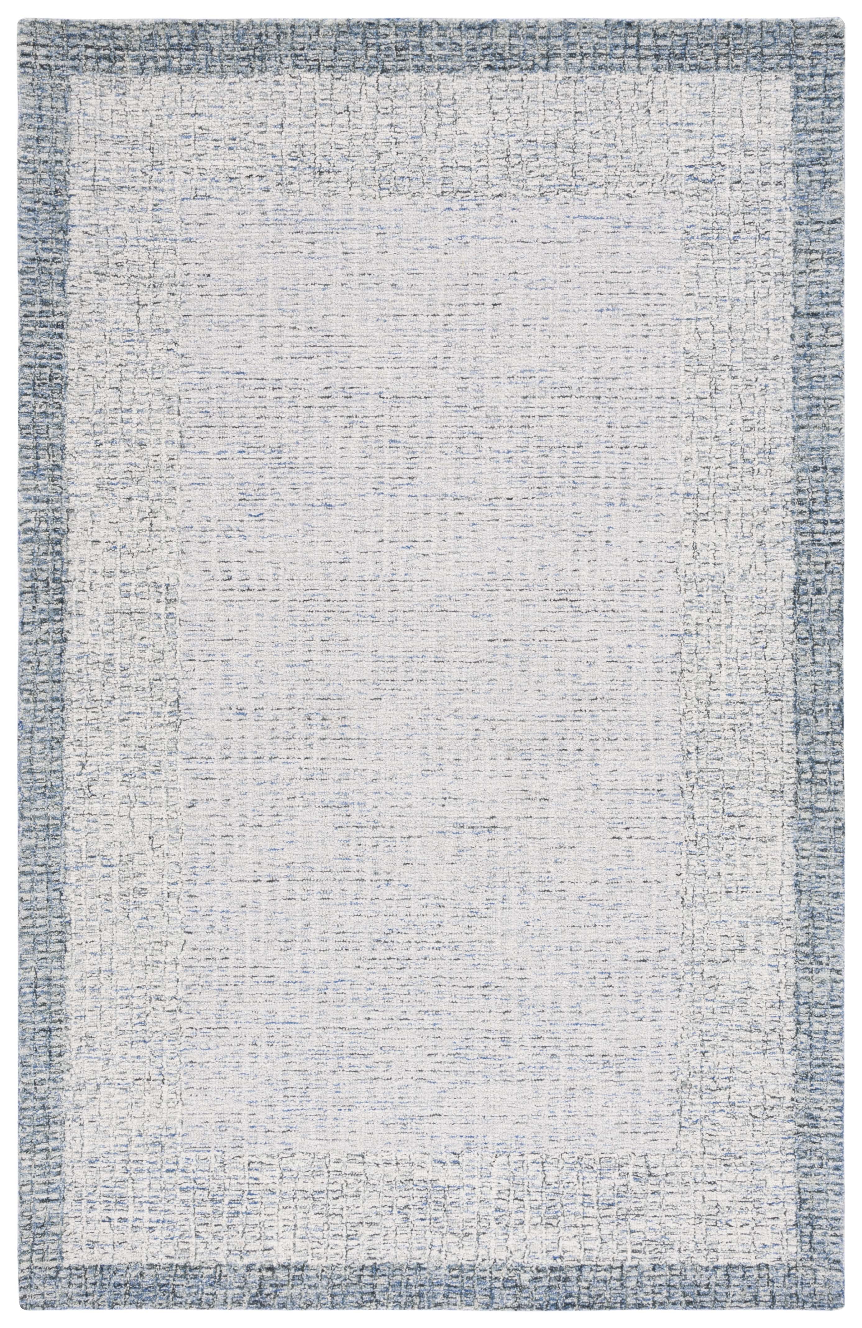 SAFAVIEH Metro Elwin Bordered Area Rug, Ivory/Grey, 3' x 5' - Walmart.com