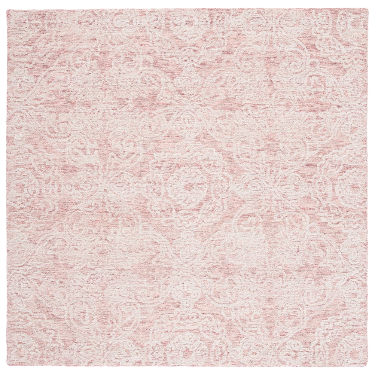 SAFAVIEH Metro MET997U Handmade Dark Pink / Ivory Rug - Walmart.com