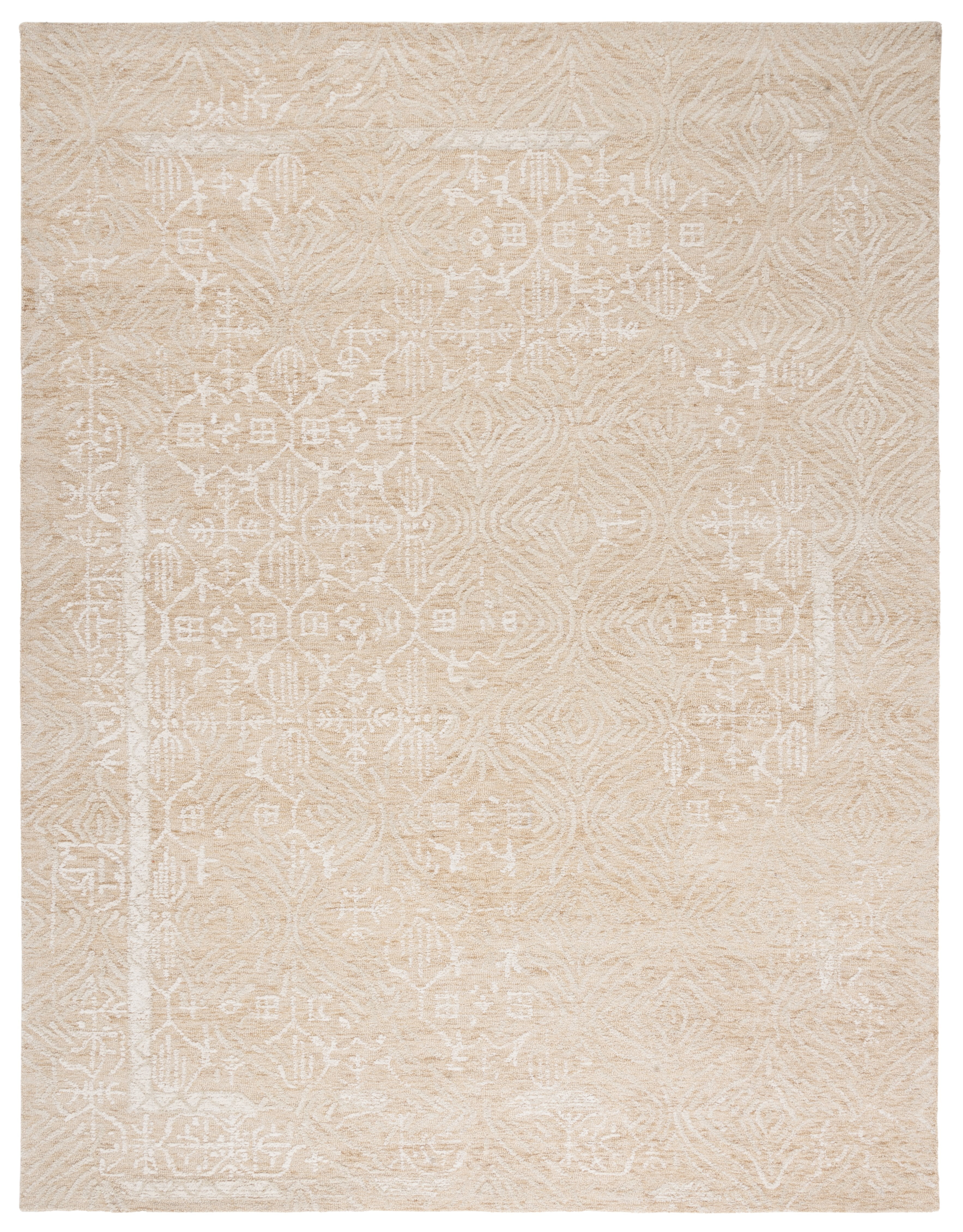 SAFAVIEH Metro Saranna Medallion Area Rug, Gold/Ivory, 8' x 10 ...