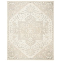 SAFAVIEH Mirage Clarette Abstract Area Rug, Ivory/Blue, 9' x 12 ...