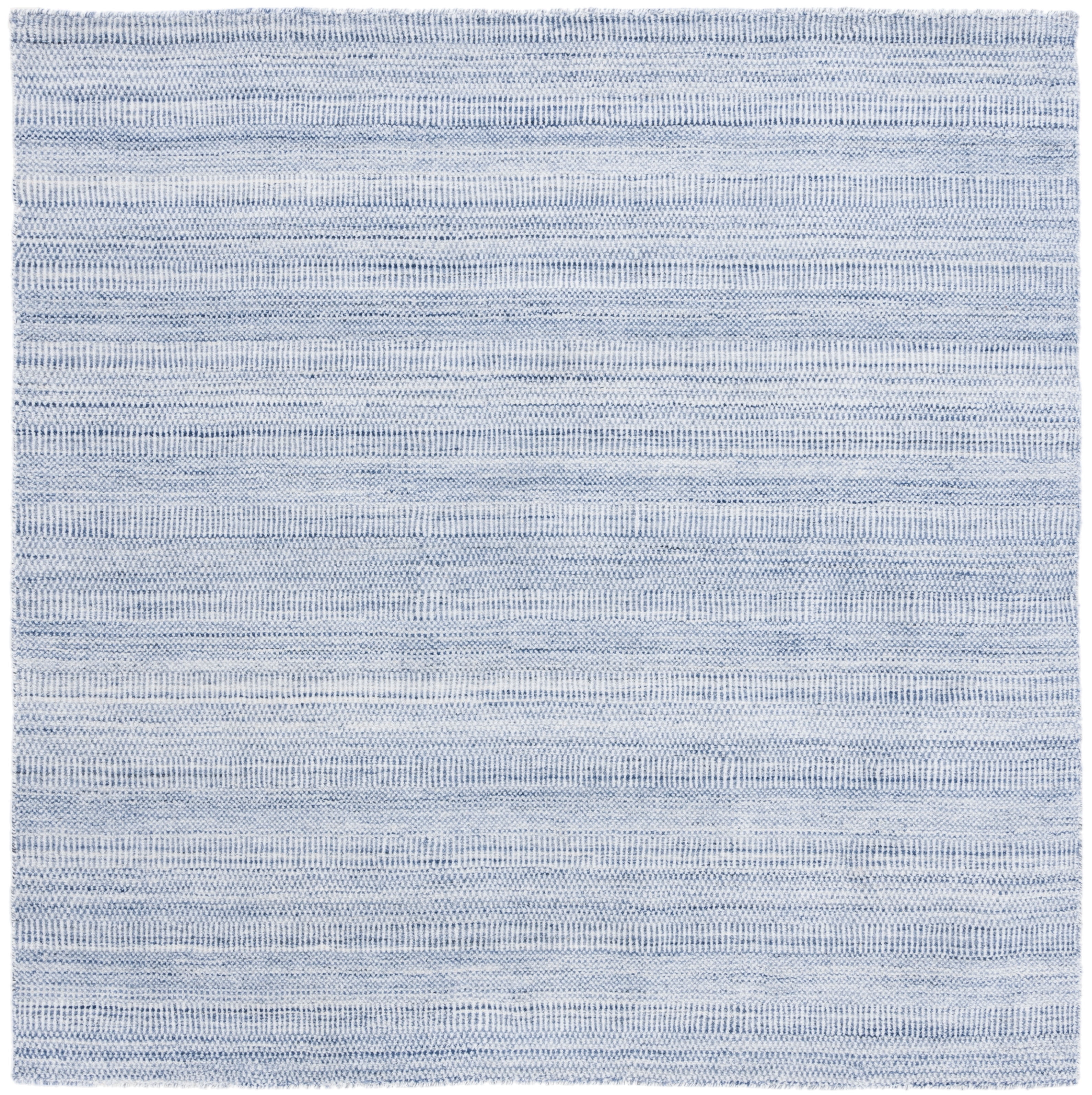 SAFAVIEH Mirage Handan Distressed Polyester Area Rug, Blue/Ivory, 6' x ...