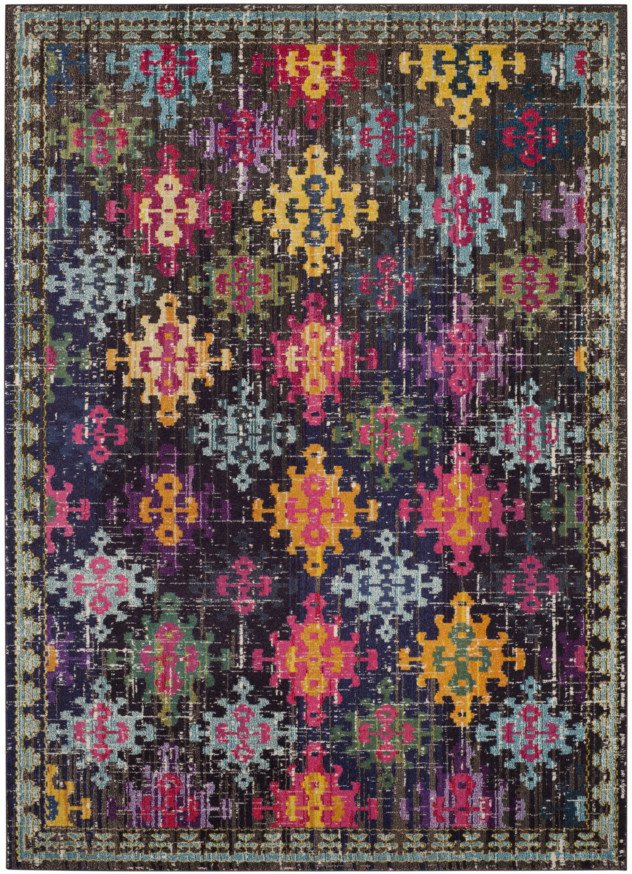 SAFAVIEH Monaco Sally Geometric Area Rug, Multi, 8' x 11' - Walmart.com