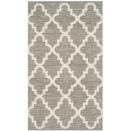 SAFAVIEH Rag Elena Striped Cotton Area Rug, Black/Multi, 2' x 3 ...