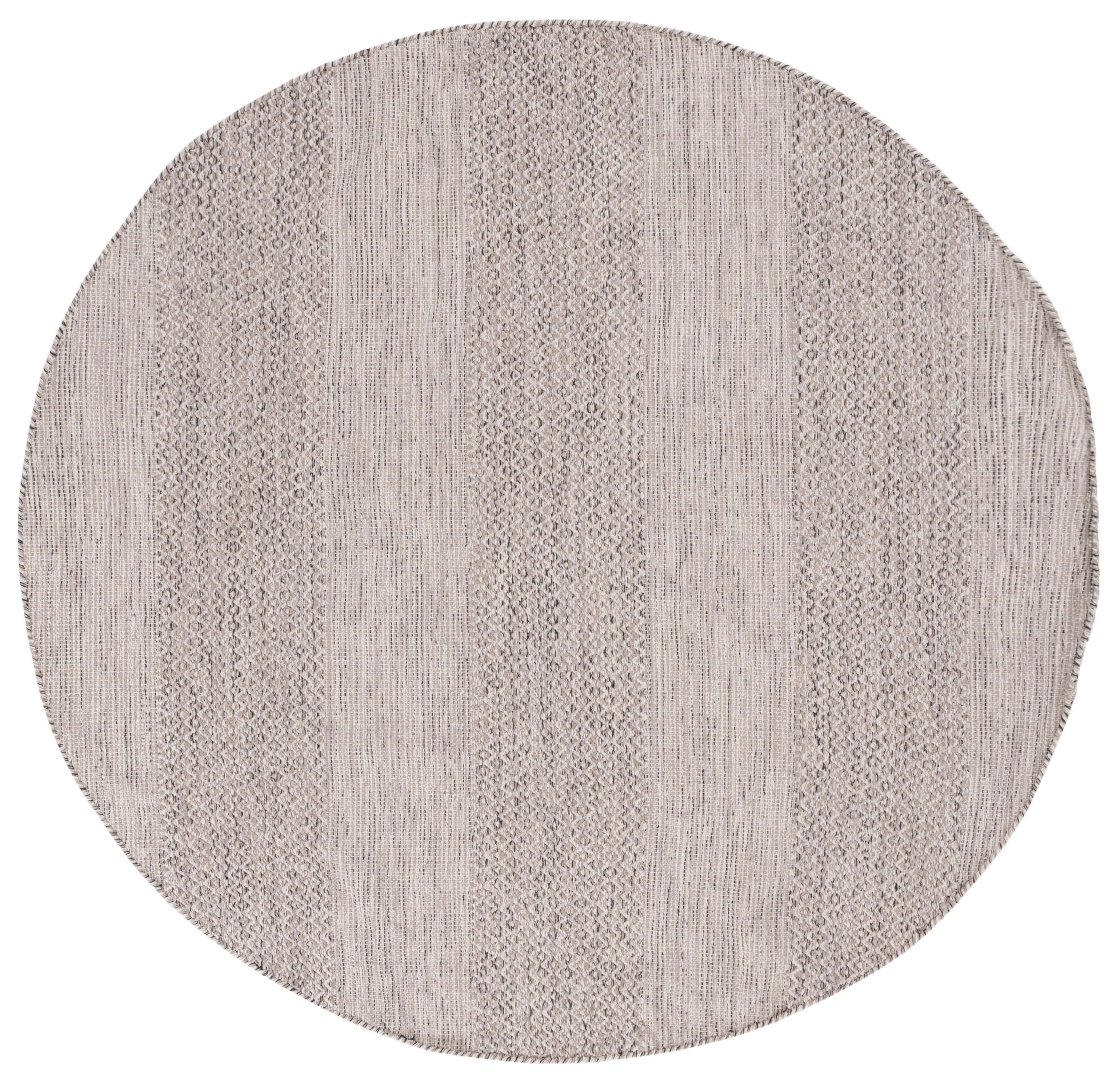 SAFAVIEH Montauk Karlene Geometric Cotton Area Rug, Ivory/Steel Grey ...