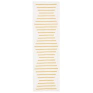 SAFAVIEH Abstract Anderson Plaid Area Rug, Ivory/Gold, 8' x 10 ...