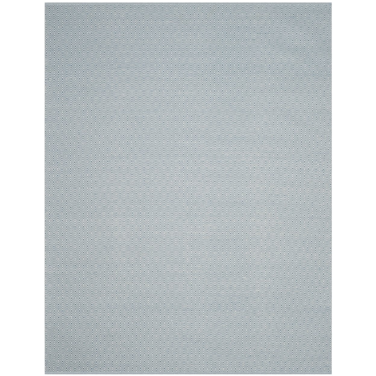 SAFAVIEH Montauk Terrence Geometric Diamond Cotton Area Rug, Ivory ...