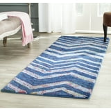SAFAVIEH Nantucket NAN145A Handmade Blue / Multi Rug - Walmart.com