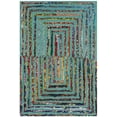 SAFAVIEH Nantucket Sybella Geometric Area Rug, Teal, 2' x 3' - Walmart.com