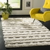 SAFAVIEH Natura Rylan Braided Striped Wool Area Rug, Beige, 3' x 5 ...