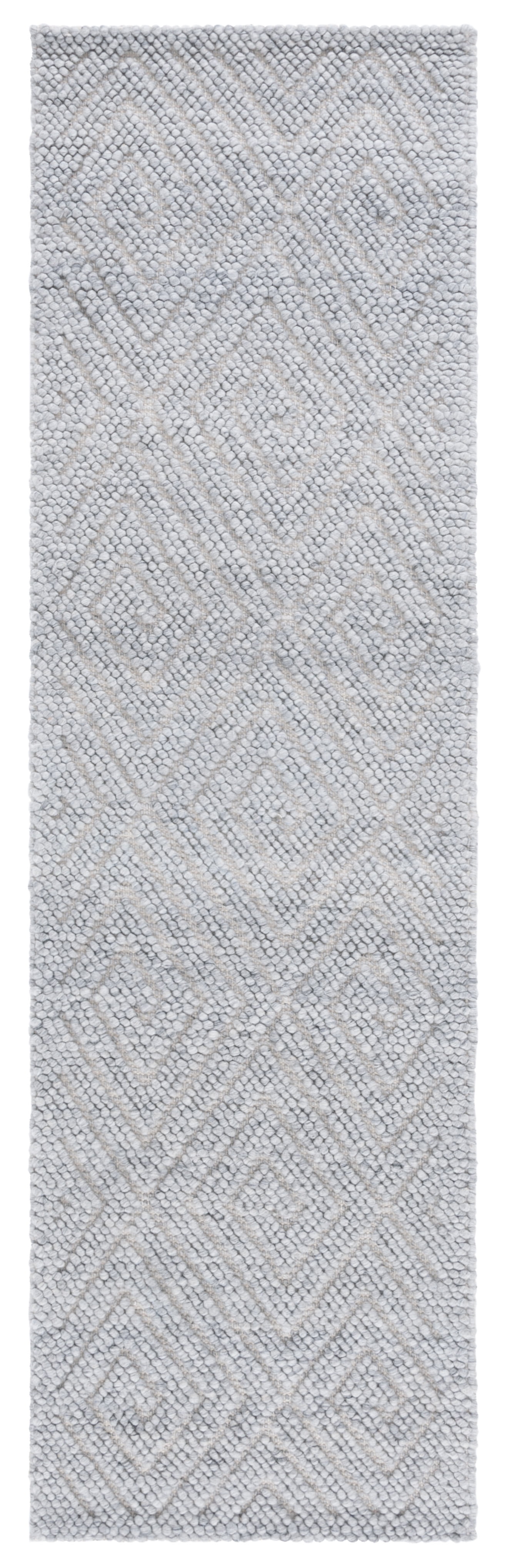 SAFAVIEH Natura Mitchell Diamond Runner Rug, Grey, 2'3" x 8' - Walmart.com