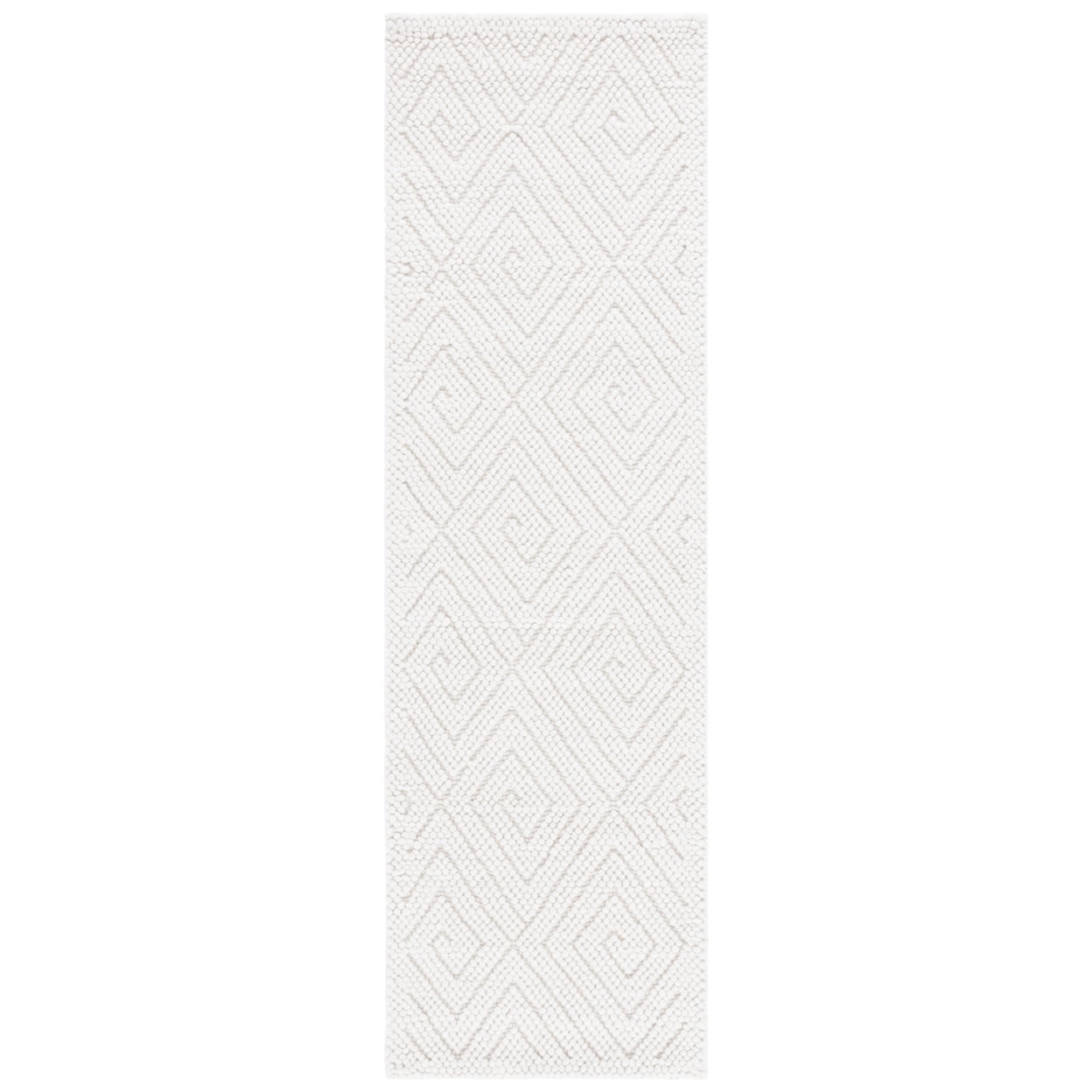 SAFAVIEH Natura Mitchell Diamond Runner Rug, Ivory, 2'3" x 8' - Walmart.com