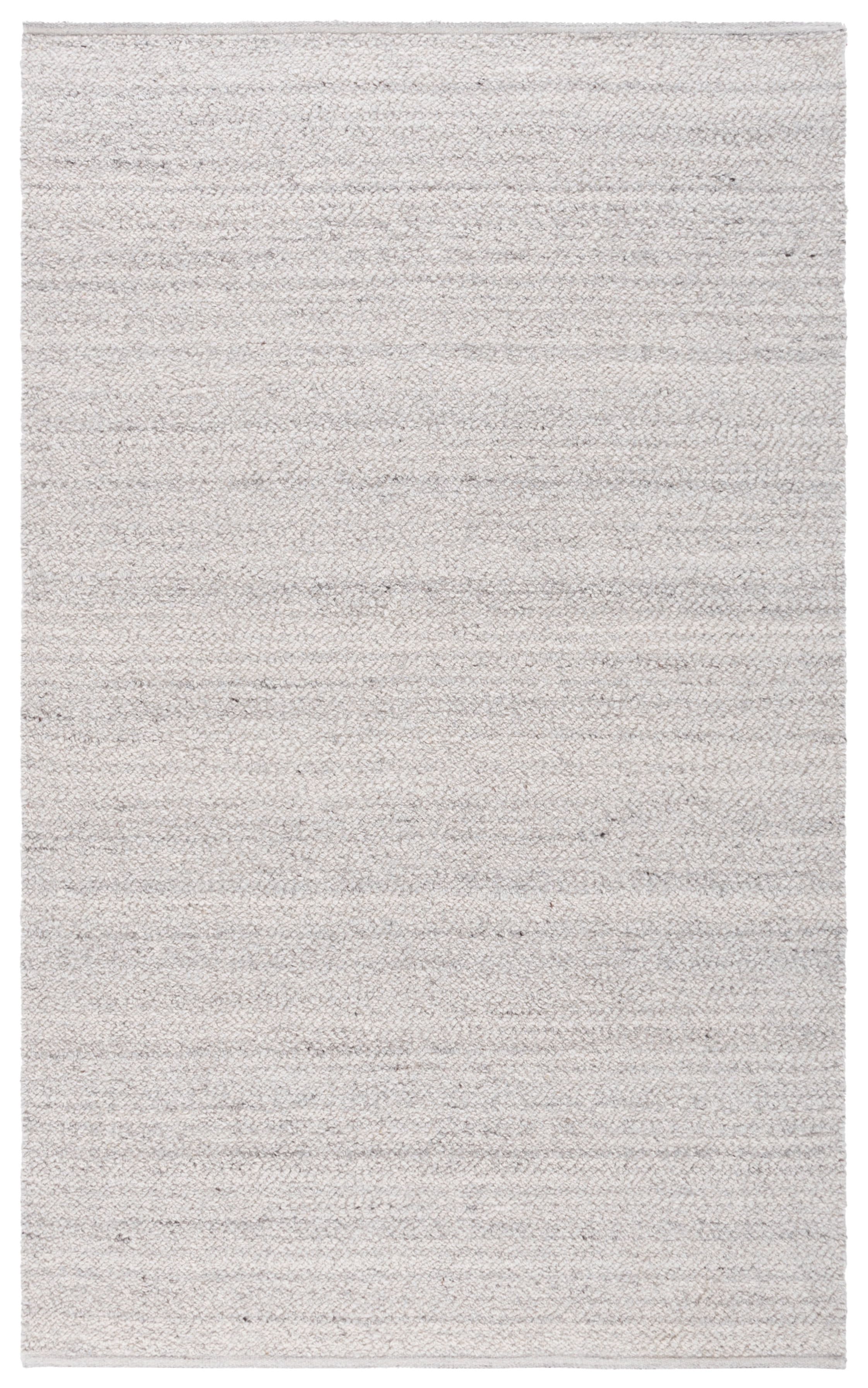 SAFAVIEH Natura Stephanie Distressed Wool Area Rug, Taupe/Gray, 5' x 8 ...