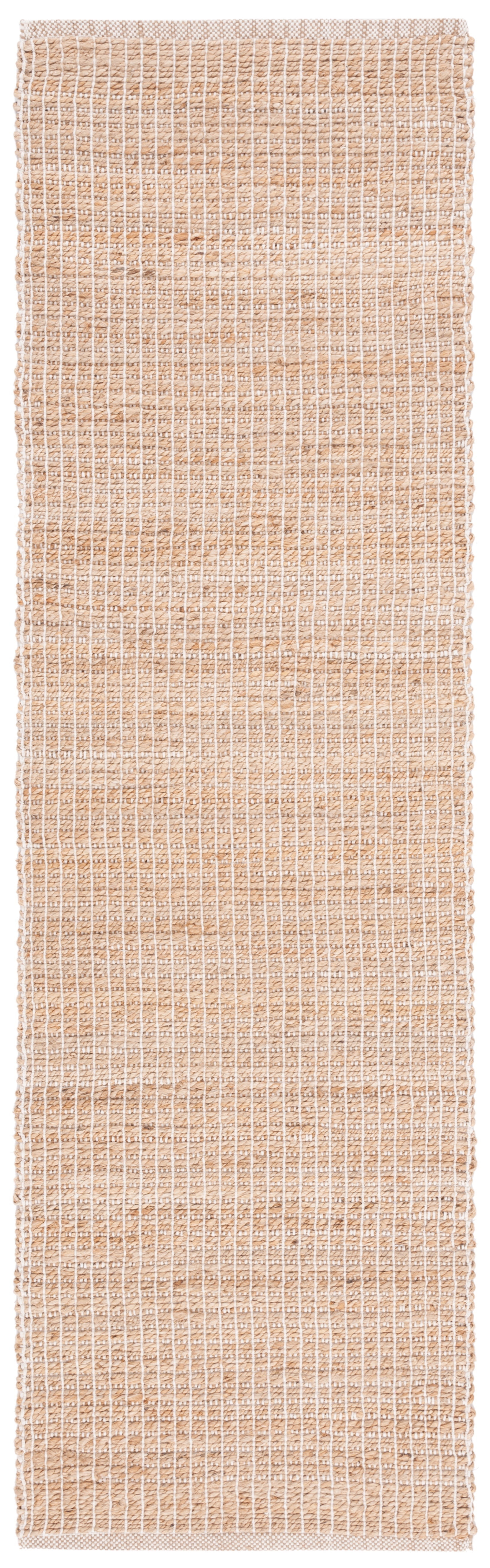 SAFAVIEH Natural Fiber Addie Solid Runner Rug, Natural/Beige, 2'3