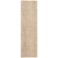 SAFAVIEH Micro-Loop Braylon Traditional Floral Wool Runner Rug, Ivory ...