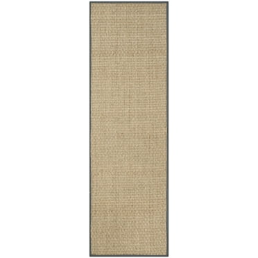 SAFAVIEH Braided Angel Colored Bordered Area Rug, Brown/Multi, 3' x 5 ...