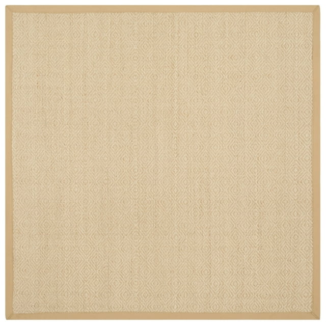 SAFAVIEH Natural Fiber Axum Geometric Sisal Area Rug, Natural/Beige, 6 ...