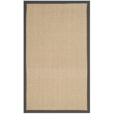 SAFAVIEH Natural Fiber Axum Geometric Sisal Area Rug, Natural/Beige, 6 ...