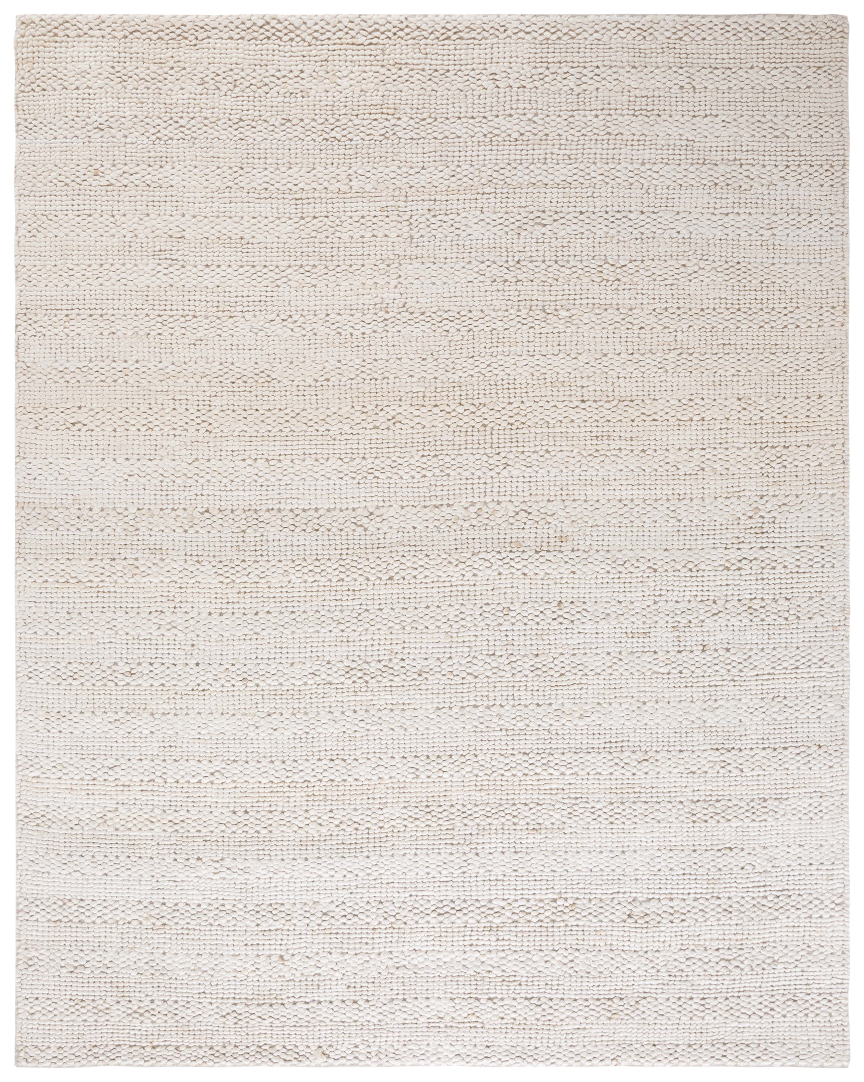 SAFAVIEH Natural Fiber Henrika Geometric Area Rug, Bleach, 10' x 14 ...