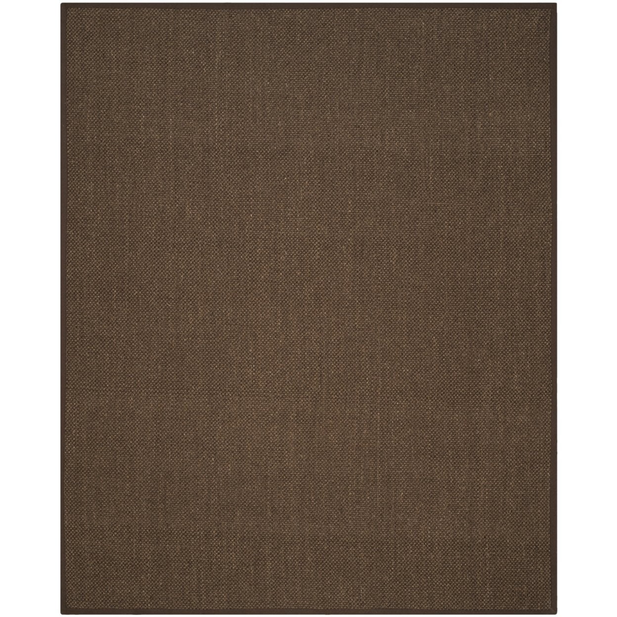 SAFAVIEH Natural Fiber Juniper Border Sisal Area Rug, Brown, 6' x 9 ...