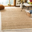 SAFAVIEH 5'x8' Natural Fiber Malcolm Braided Jute Area Rug for Living ...