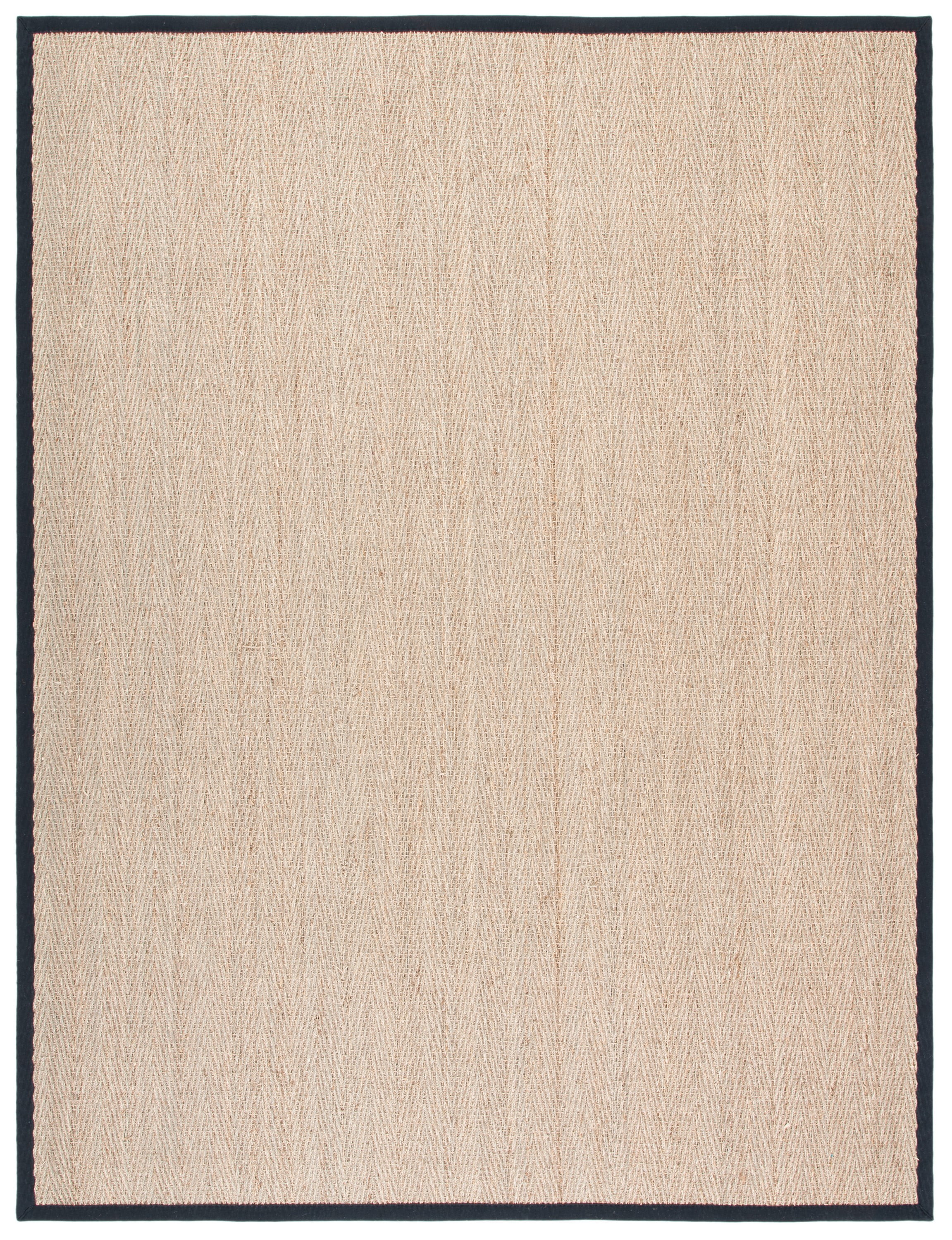 SAFAVIEH Natural Fiber 8' x 10' Maisy Border Seagrass Area Rug, Natural ...