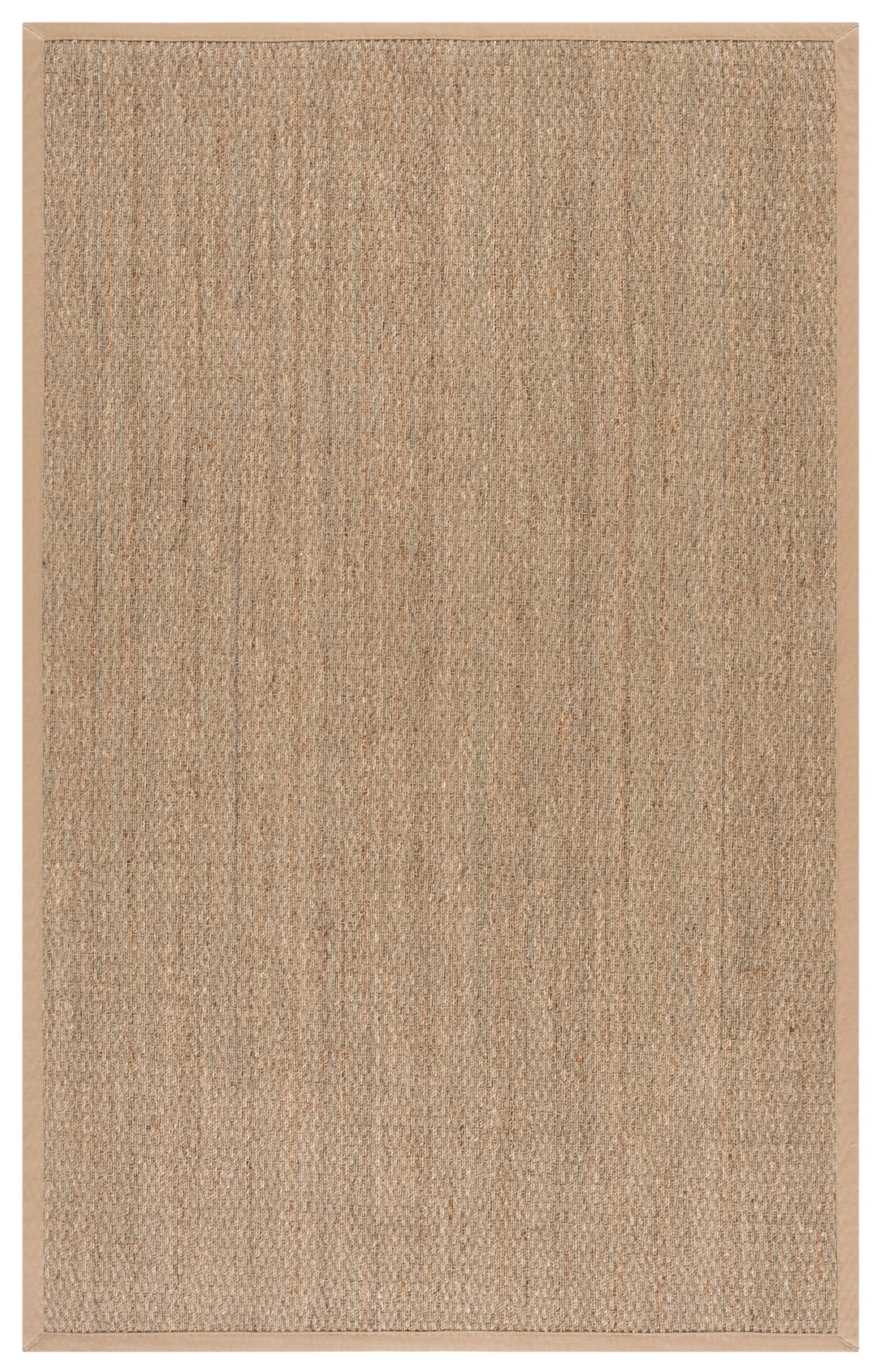 SAFAVIEH Natural Fiber Maksim Border Area Rug, Natural/Beige, 2' x 3 ...