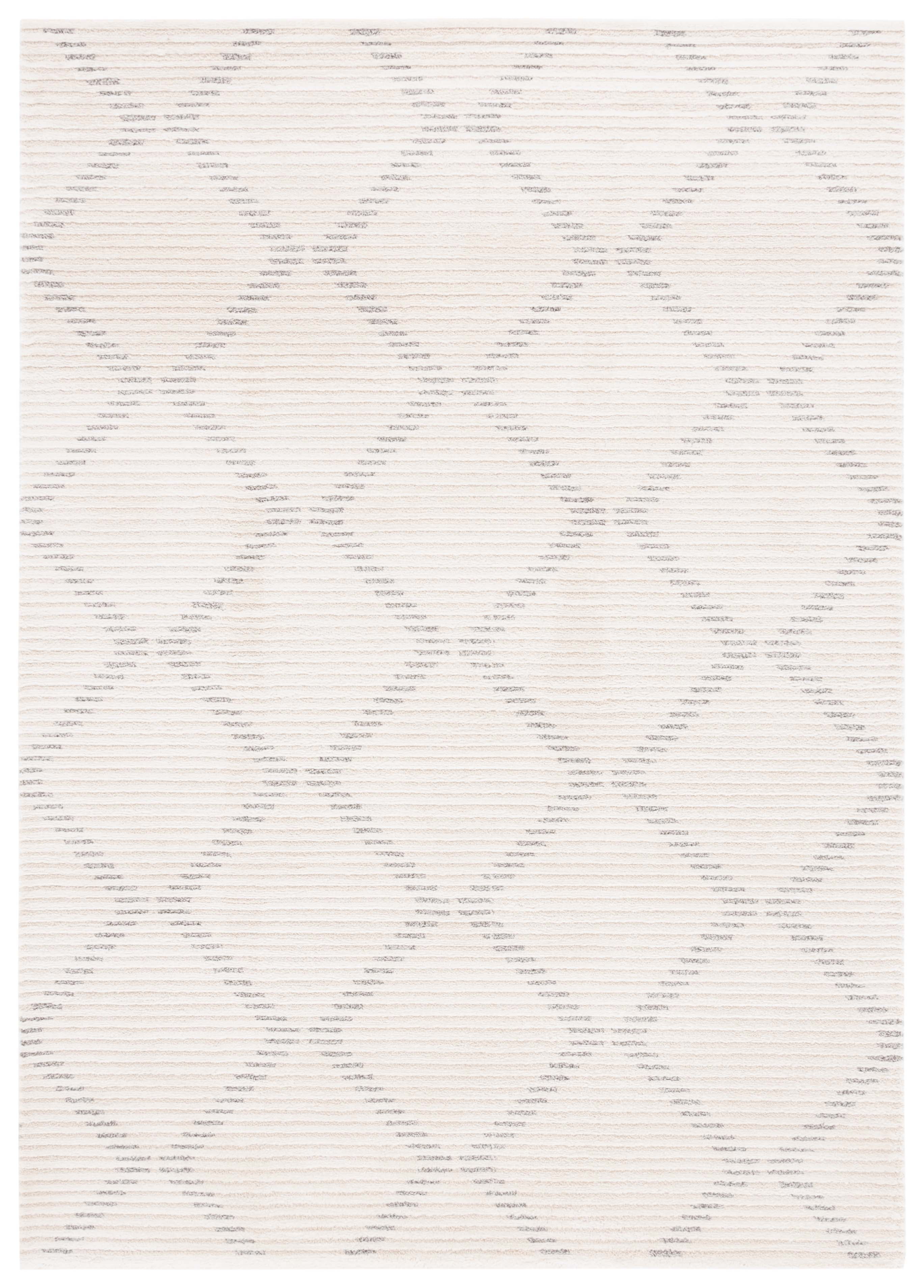 SAFAVIEH Neptune Myles Diamond Area Rug, Ivory/Grey, 5'3" x 7'6 ...