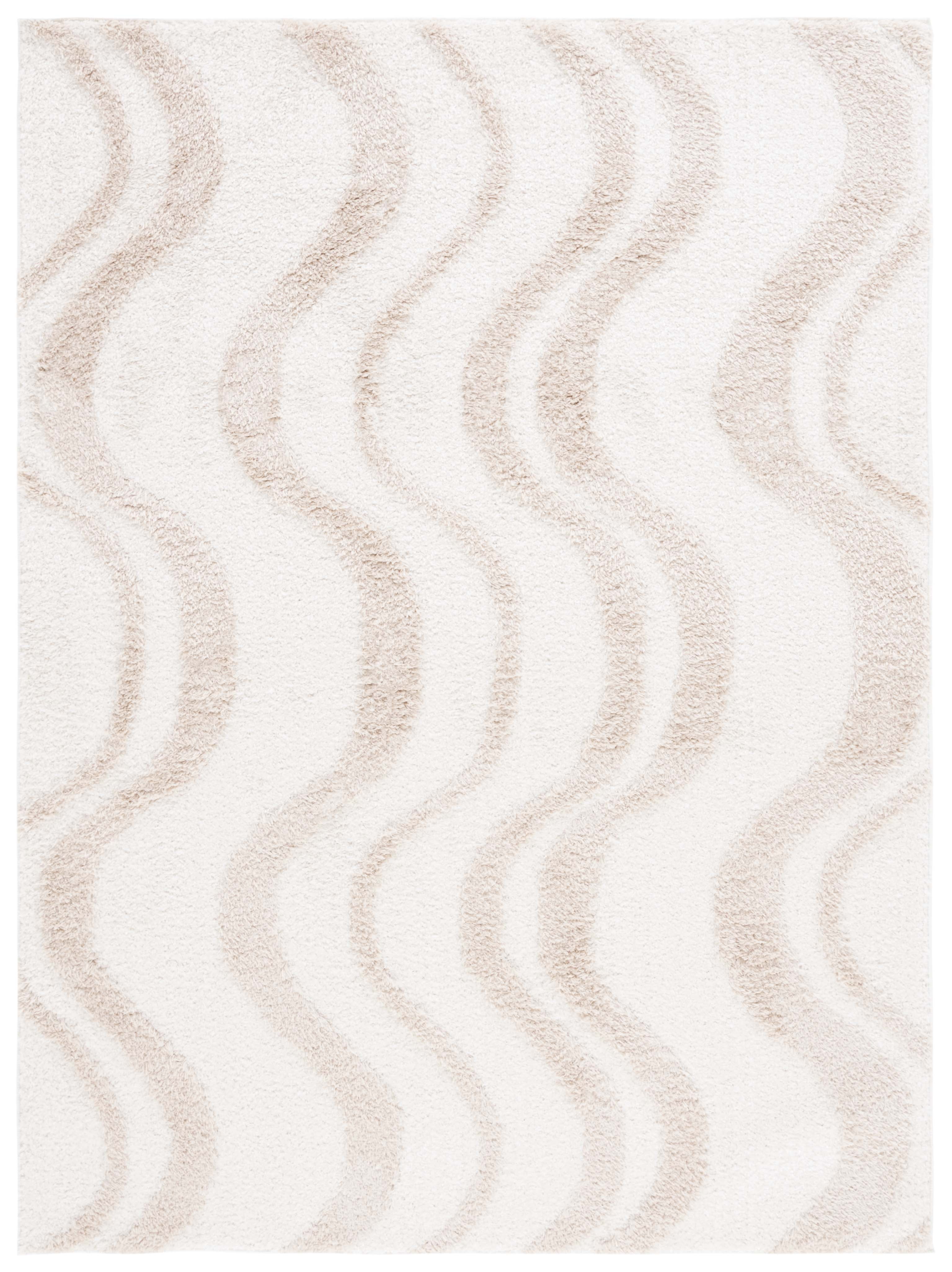 SAFAVIEH Norway Dustin Modern Area Rug, Beige/Ivory, 4' x 6' - Walmart.com