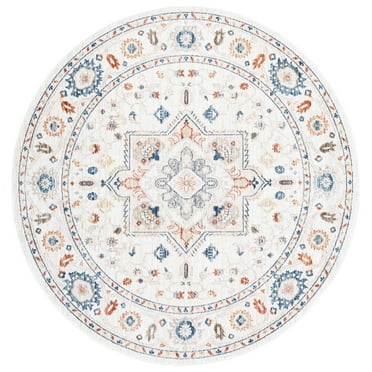 SAFAVIEH Madison Dalia Vintage Traditional Runner Rug, Beige/Orange, 2 ...