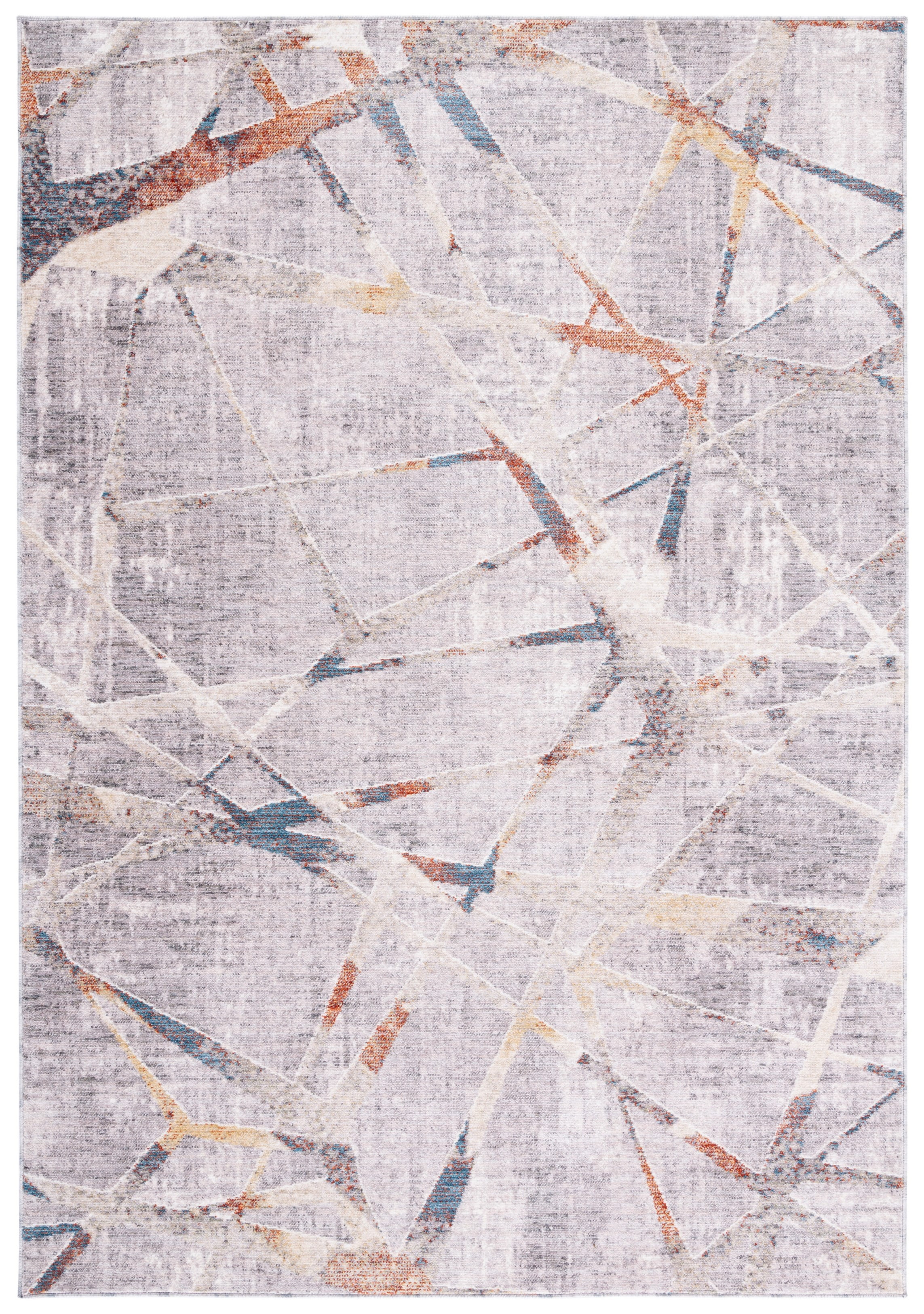 SAFAVIEH Olympia Collection OPA222F Grey / Light Grey Rug - Walmart.com