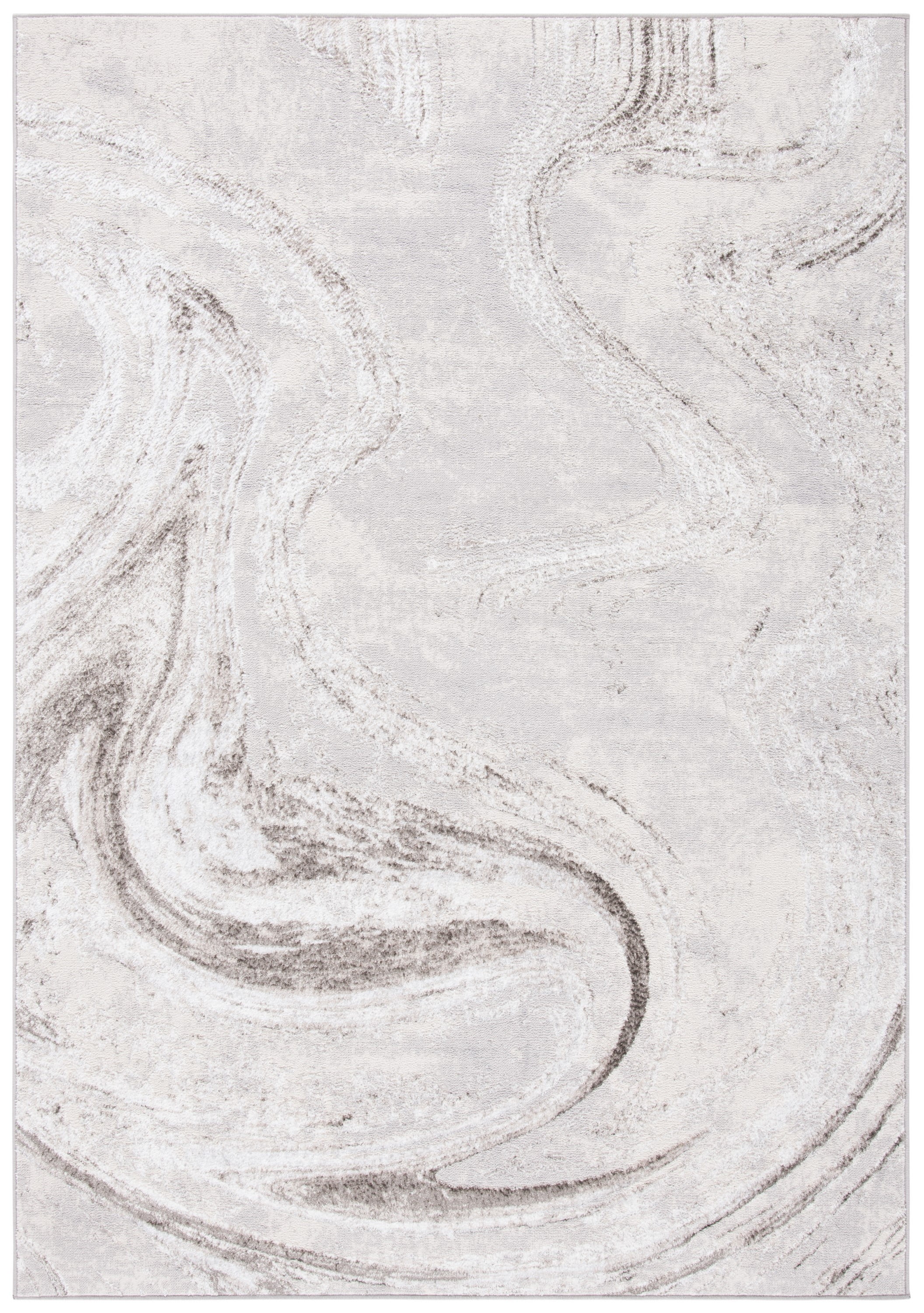 SAFAVIEH Orchard Edweena Modern Area Rug, Grey/Light Grey, 5'5