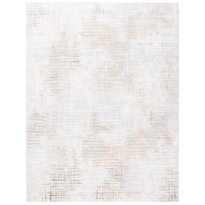 SAFAVIEH Valencia Tristen Floral Bordered Polyester Runner Rug, Grey ...