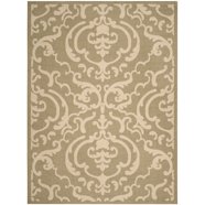 Couristan Super Indo Natural Ridley/Cream-Brown Rug - Walmart.com