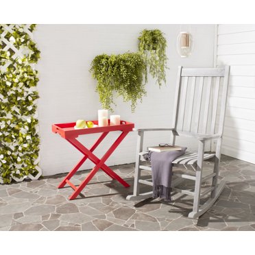 Rimax Casual White Resin Rocking Chair - Walmart.com
