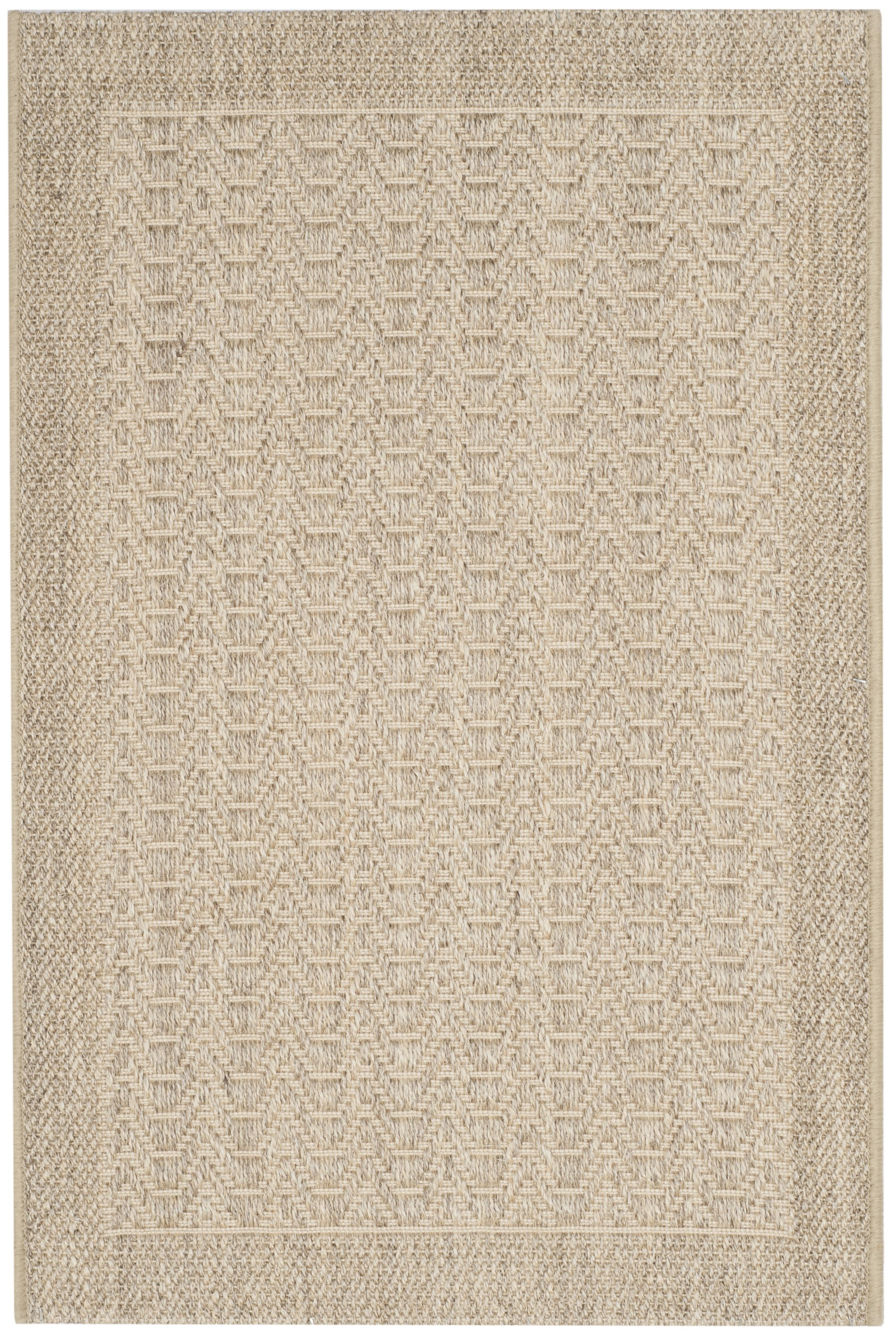 SAFAVIEH Palm Beach Adalyn Geometric Area Rug, Desert Sand, 2' x 3 ...