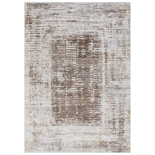 SAFAVIEH Palma Jason Abstract Area Rug, Beige/Brown, 9' x 12' - Walmart.com
