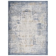 SAFAVIEH Madison Seanan Abstract Area Rug, Green/Ivory, 8' x 10 ...