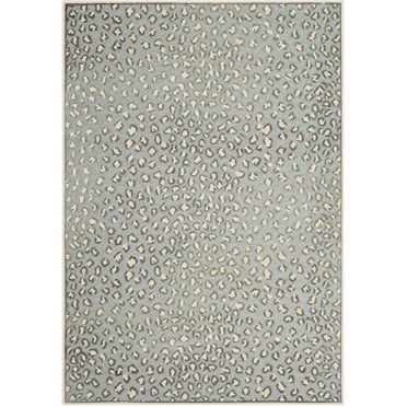 nuLOOM Annette Modern Leopard Print Area Rug, 6' 7" x 9', Baby Pink ...