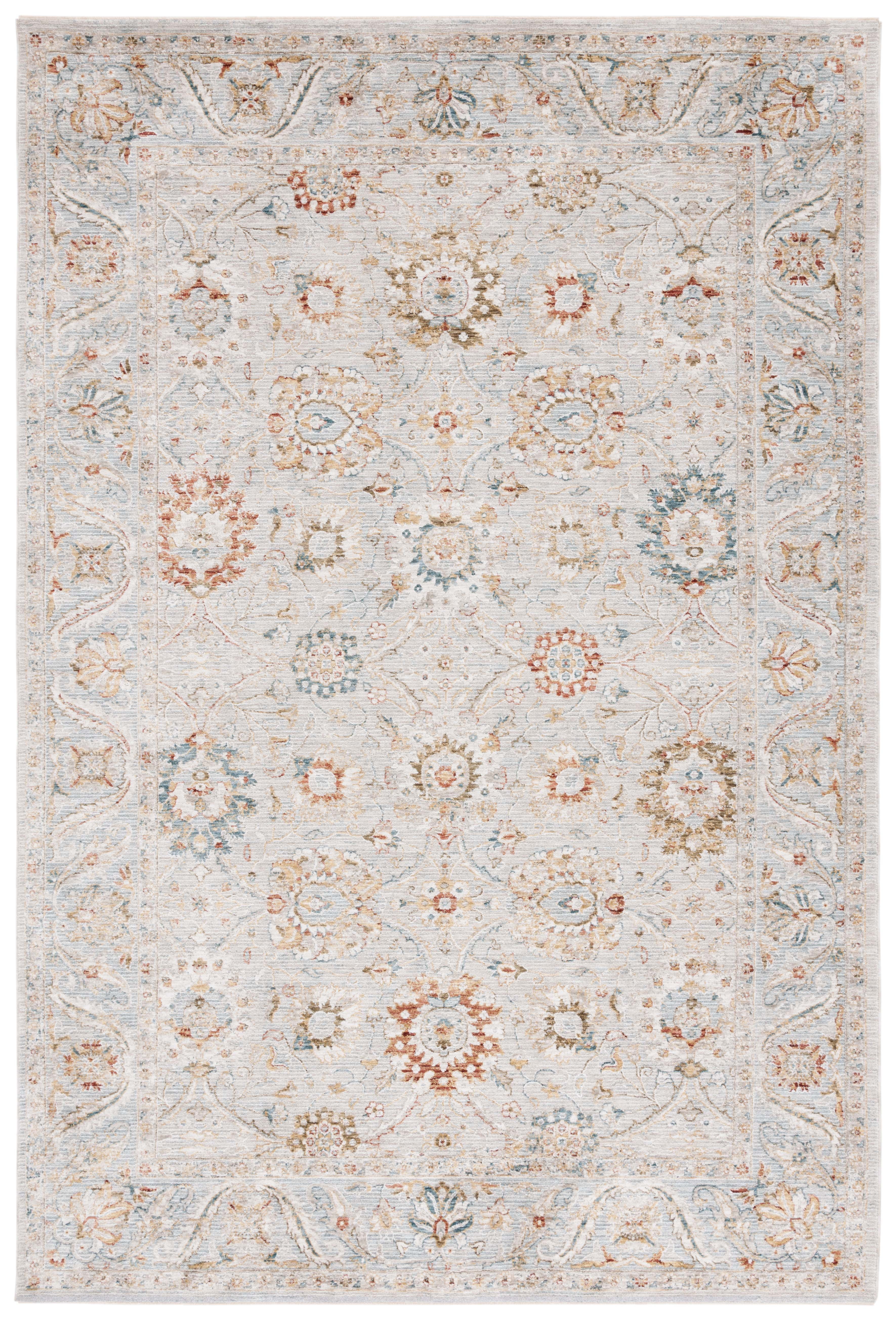 SAFAVIEH Persian Roswell Oriental Area Rug, Grey/Blue, 9' x 12 ...