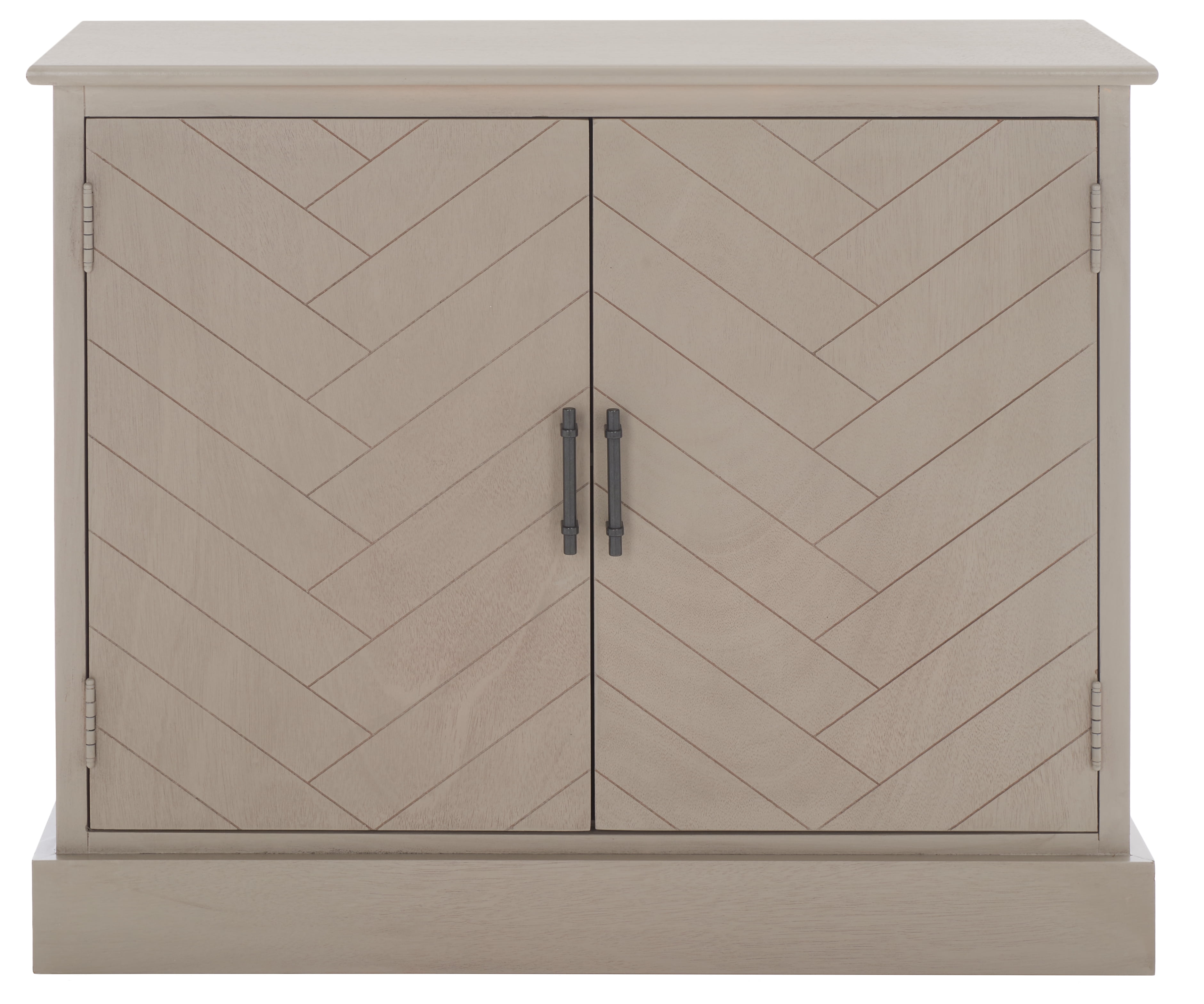 SAFAVIEH Peyton Contemporary Off-White/Beige Wood Storage Console Table ...