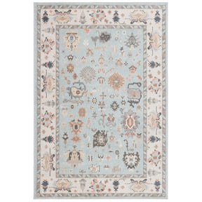 Nourison Sleek Textures Abstract Blue/Ivory/Grey 7'10" x 10'6" Area Rug ...