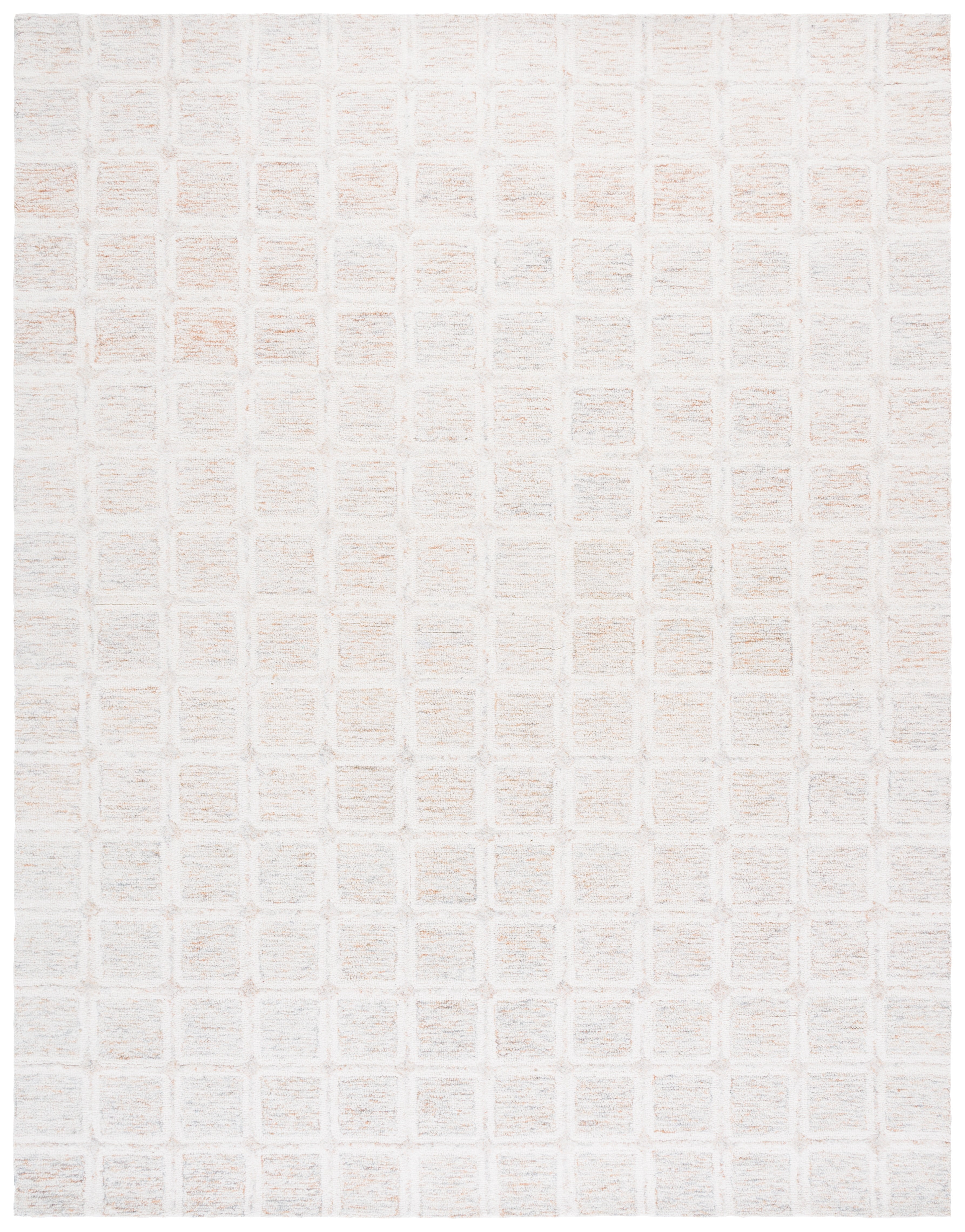 SAFAVIEH Pine Skyler Geometric Area Rug, Rust/Grey, 8' x 10' - Walmart.com