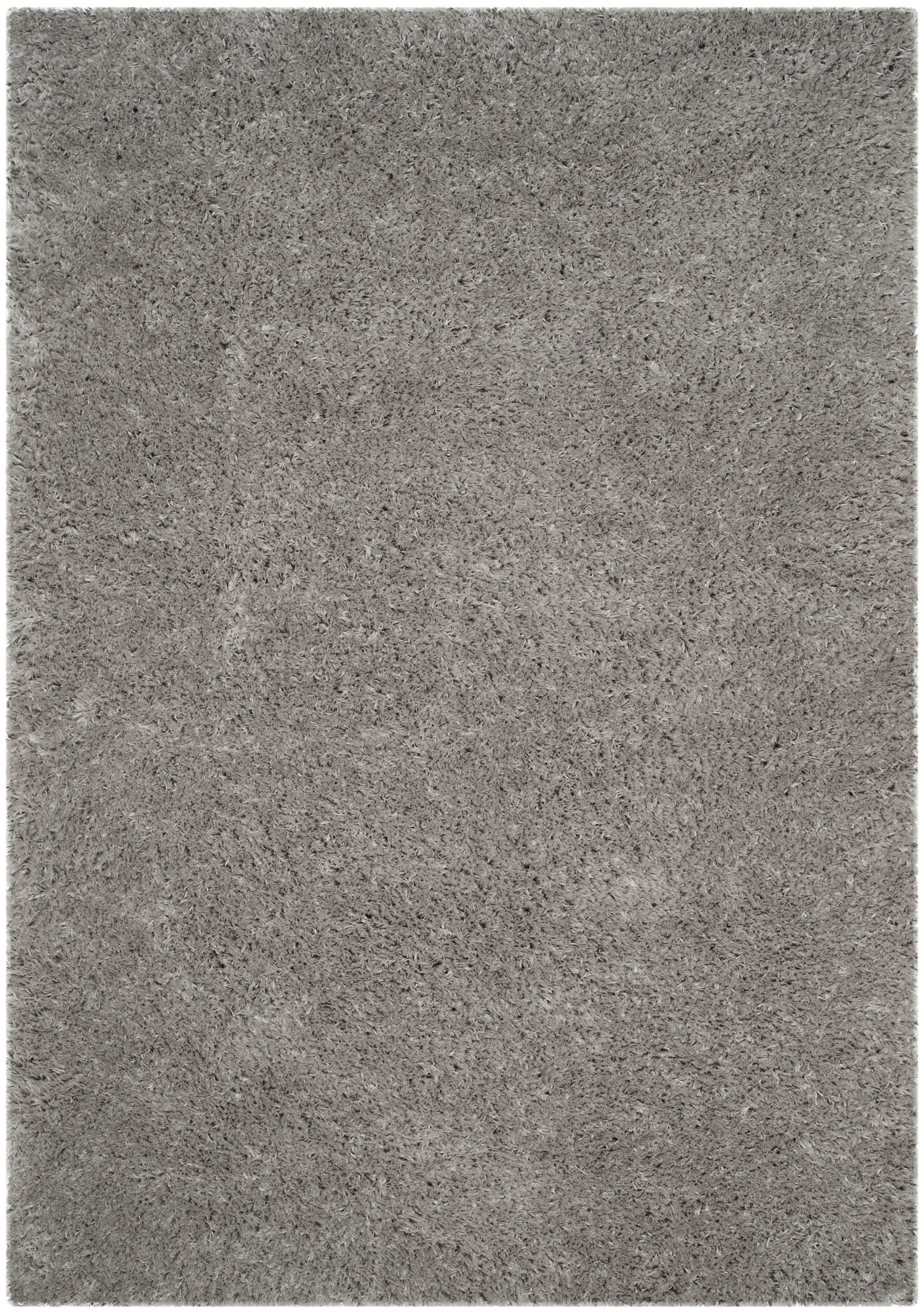 SAFAVIEH Polar Abbot Solid Shag Area Rug - Silver 51 x 76 - Walmart.com